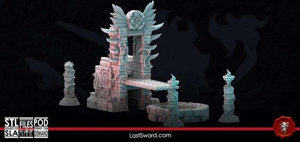 Sacrifice Pit – Digital Files | Last Sword Miniatures