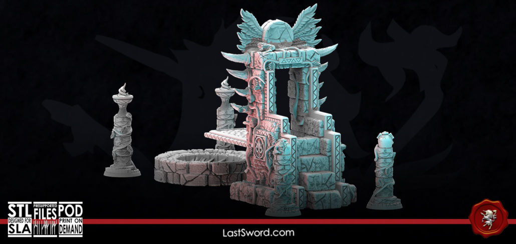 Sacrifice Pit – Digital Files | Last Sword Miniatures