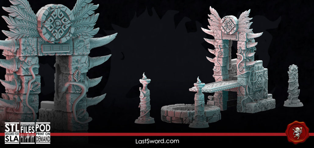 Sacrifice Pit – Digital Files | Last Sword Miniatures