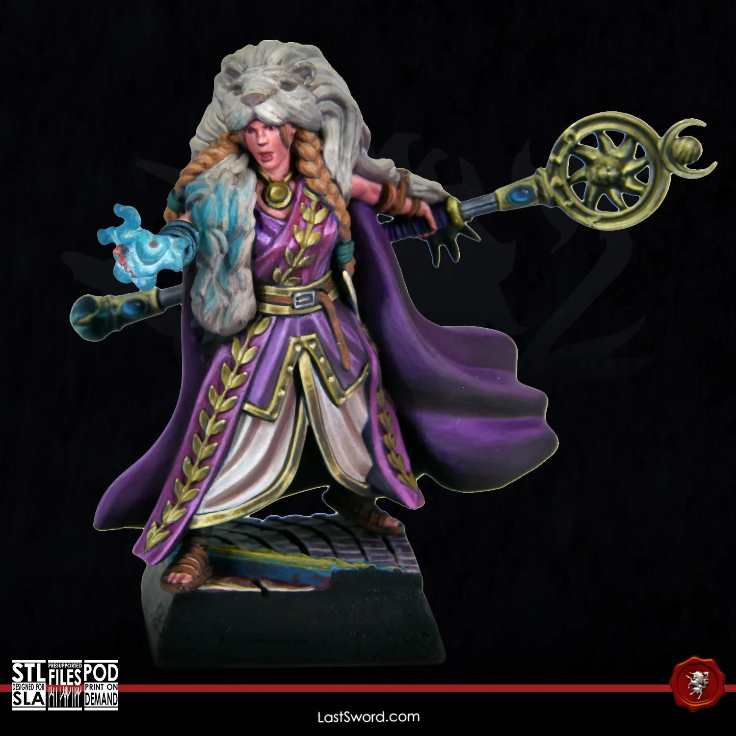 Lion Enchantress | Last Sword Miniatures
