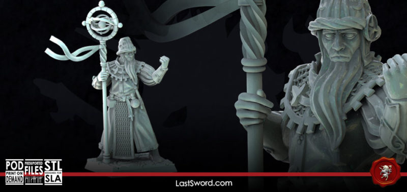 Halberd Blade Golem | Last Sword Miniatures