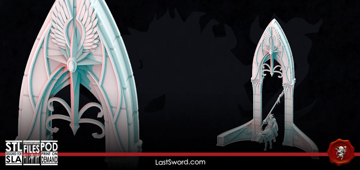 Elven Gate – Digital Files | Last Sword Miniatures