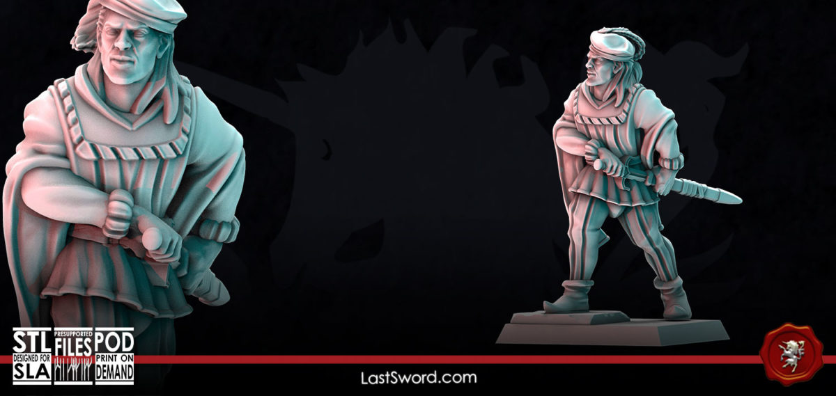 Higk Kingdom Swordmen – Digital Files | Last Sword Miniatures