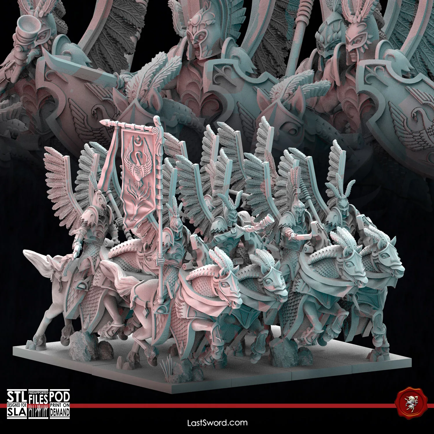 Swan Knights | Last Sword Miniatures