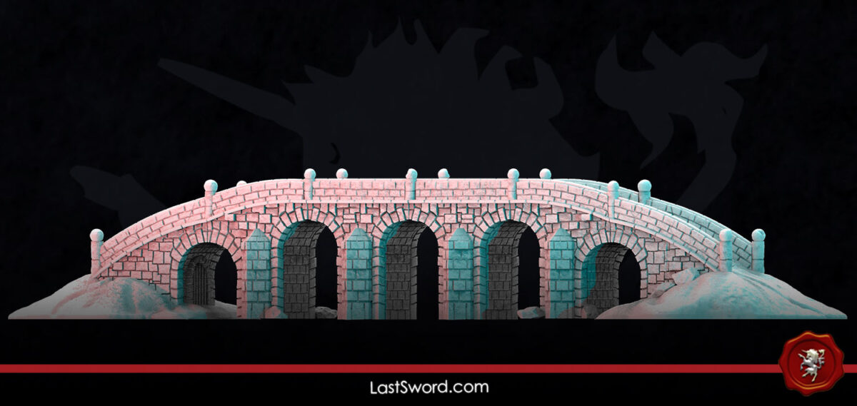 Stone Bridge – Digital File | Last Sword Miniatures