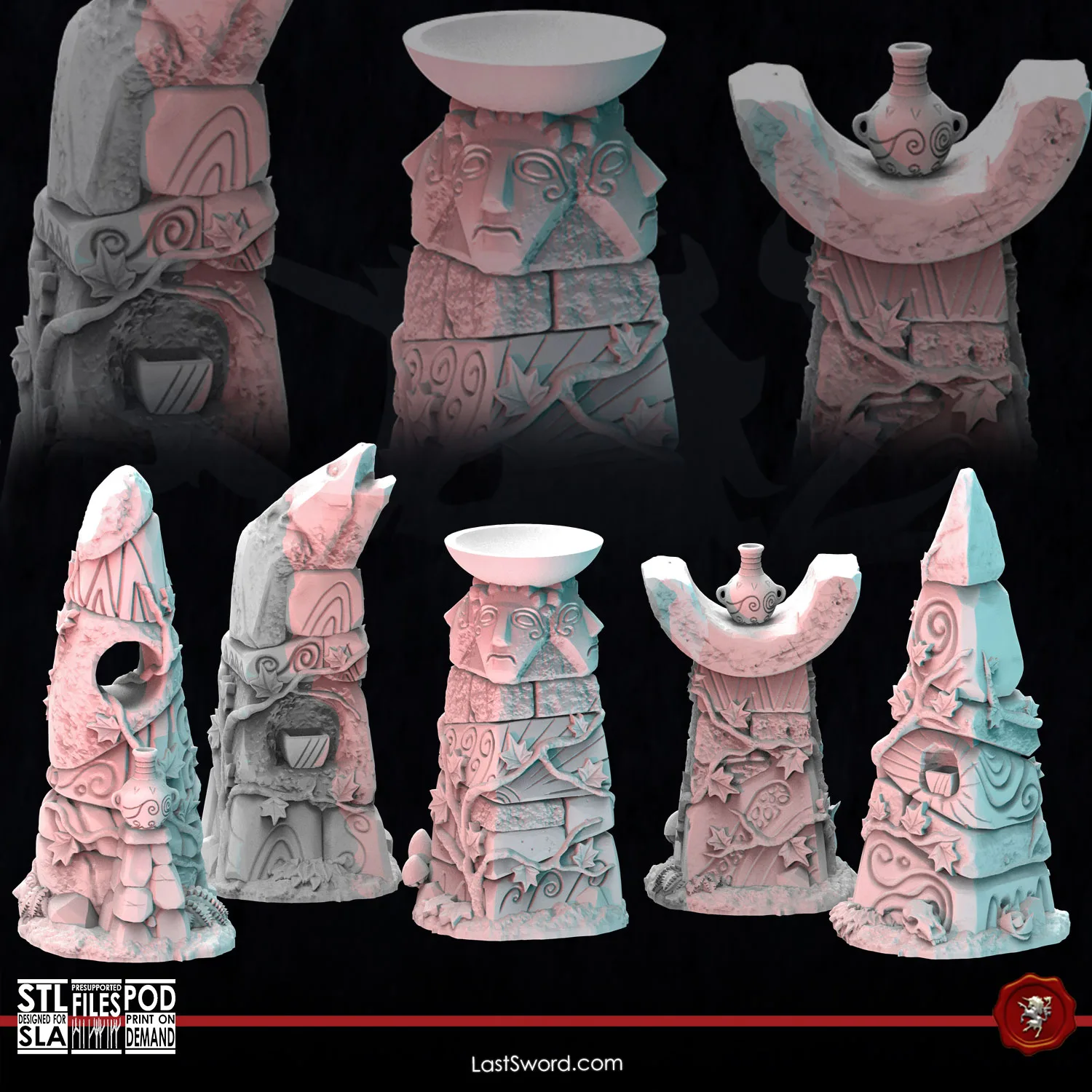 Monoliths | Last Sword Miniatures