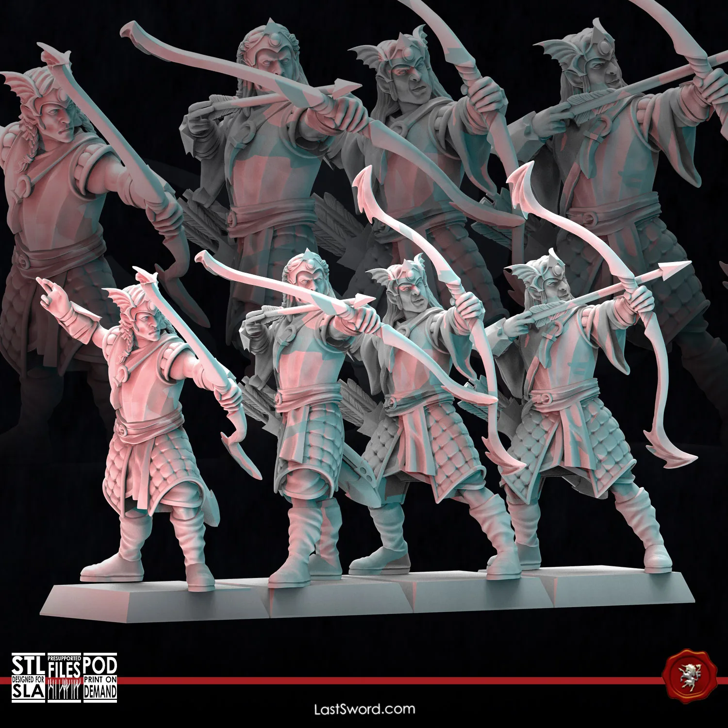 Imperial Kindred Archers, Patrol (4) – Physical Models | Last Sword ...