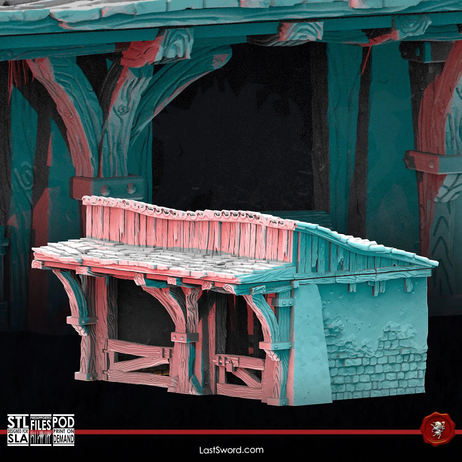 Village’s Stable | Last Sword Miniatures