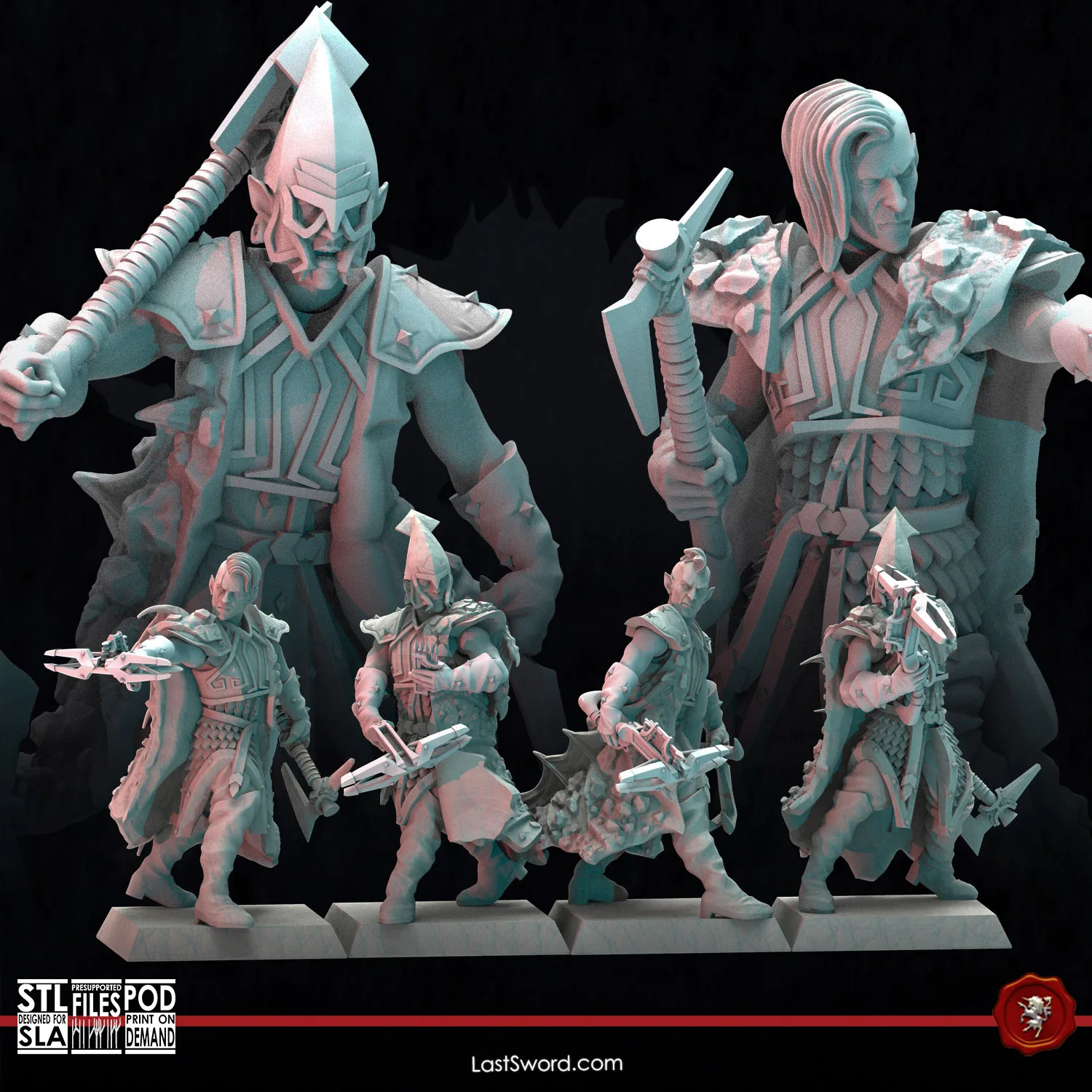 Raiders of the Trierarch, Patrol (4) – Physical Models | Last Sword ...