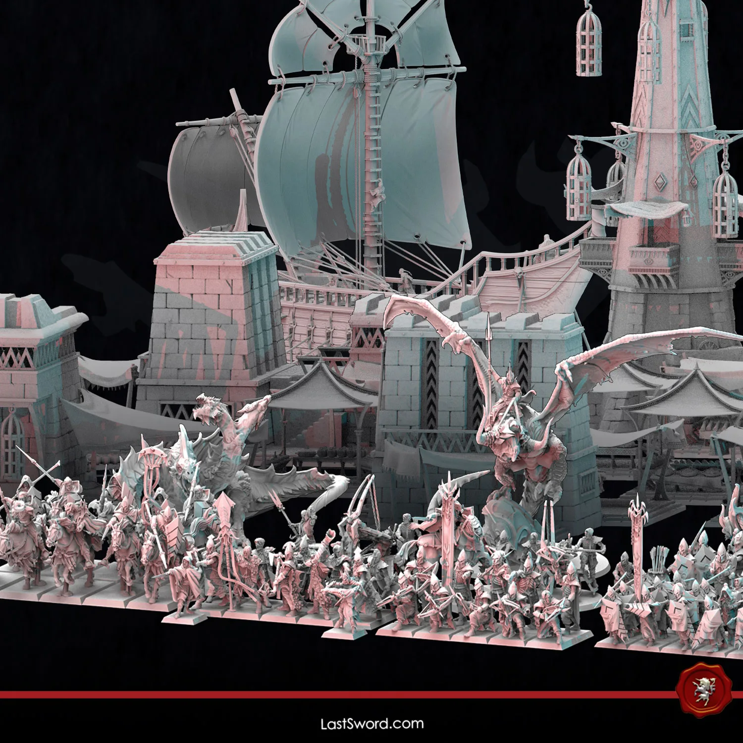 Kickstarter Late Pledge: Fallen Lineage All in! | Last Sword Miniatures