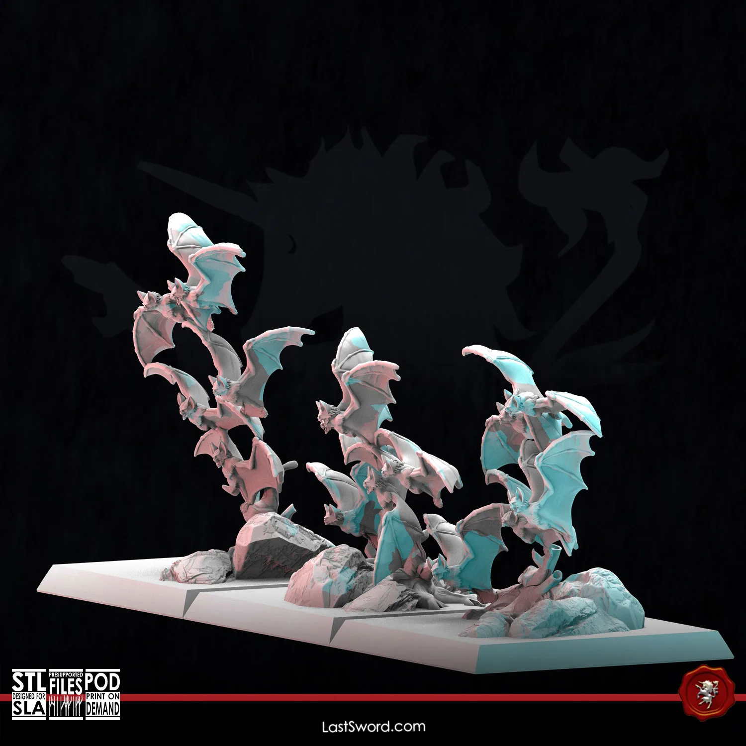 Bat Swarms | Last Sword Miniatures
