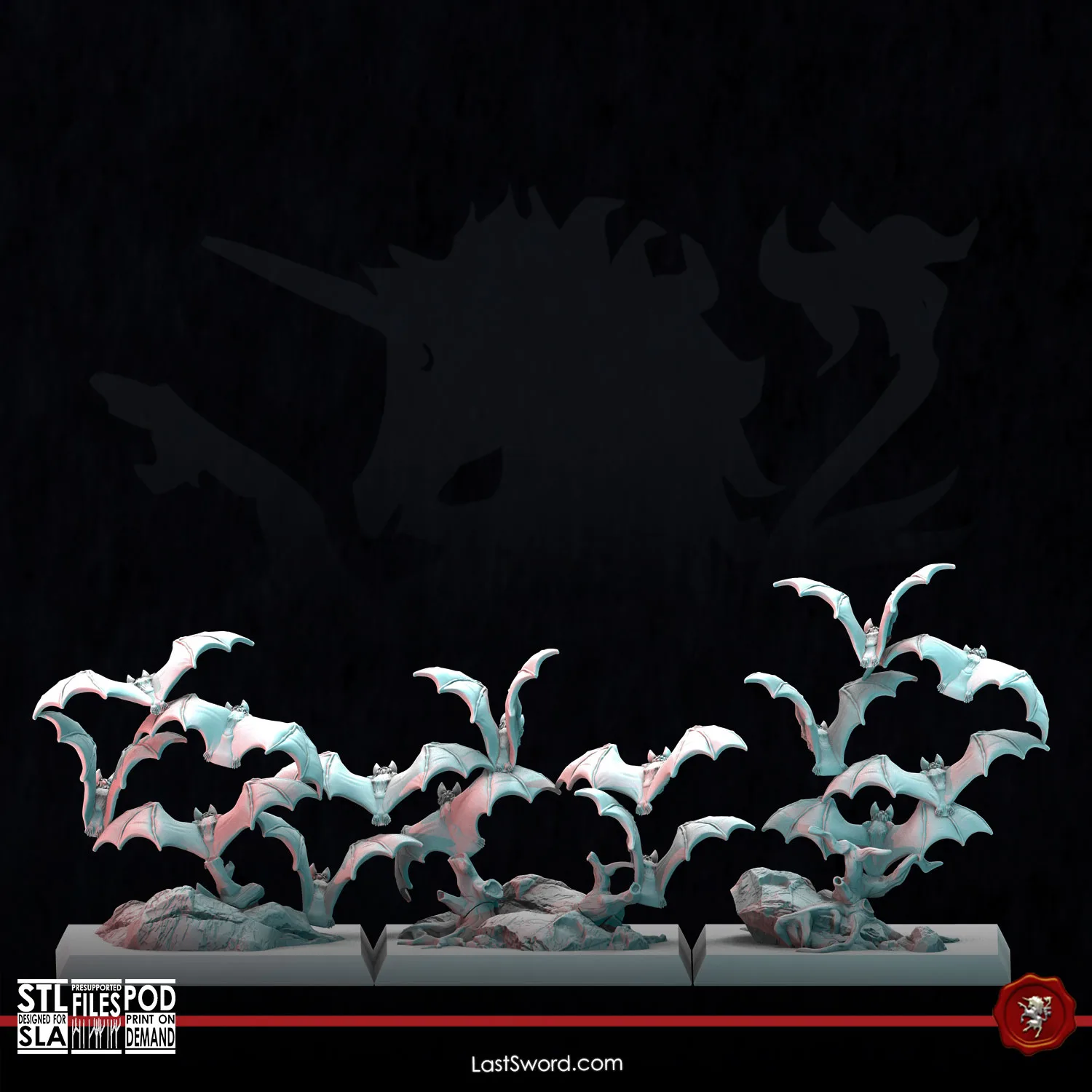 Bat Swarms | Last Sword Miniatures