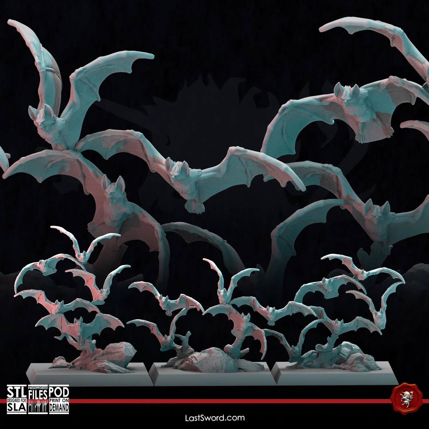 Bat Swarms | Last Sword Miniatures