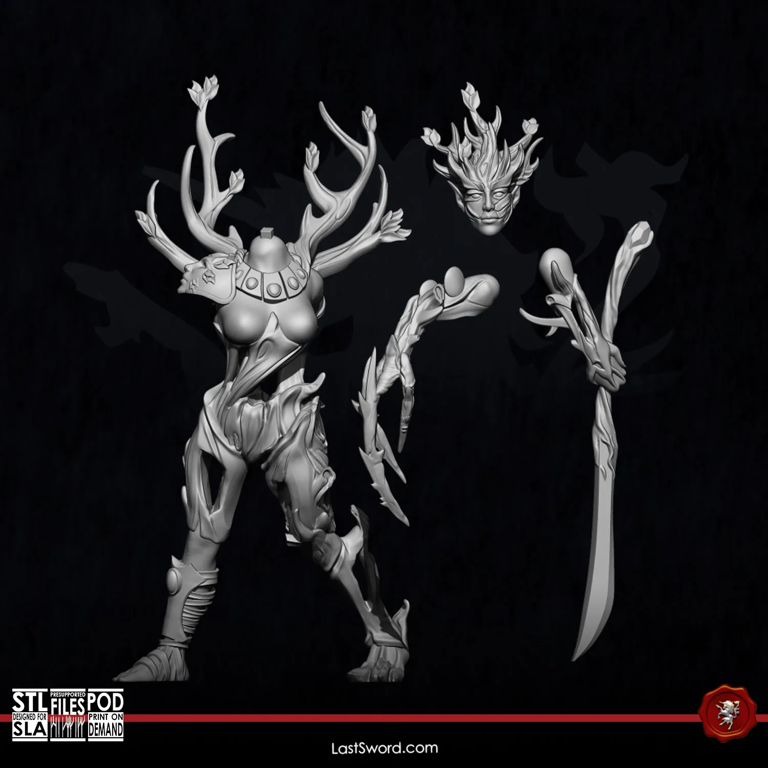 Ancient Forest Revenant | Last Sword Miniatures