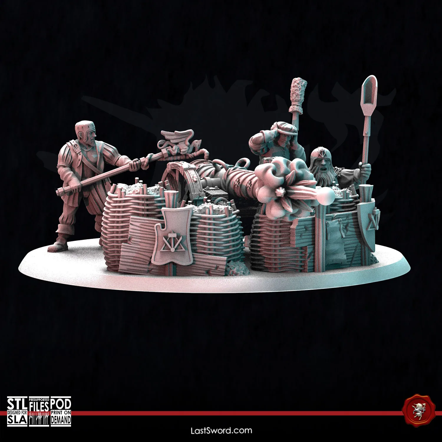 Cannons Battery | Last Sword Miniatures