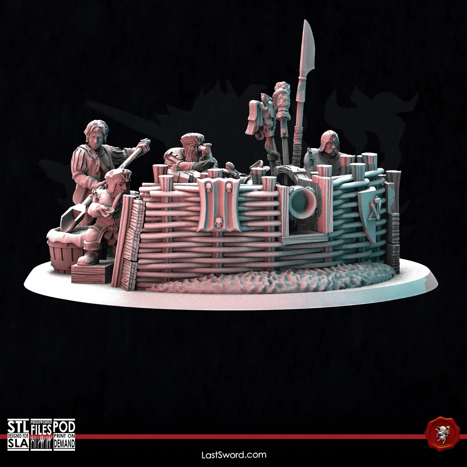 Cannons Battery | Last Sword Miniatures