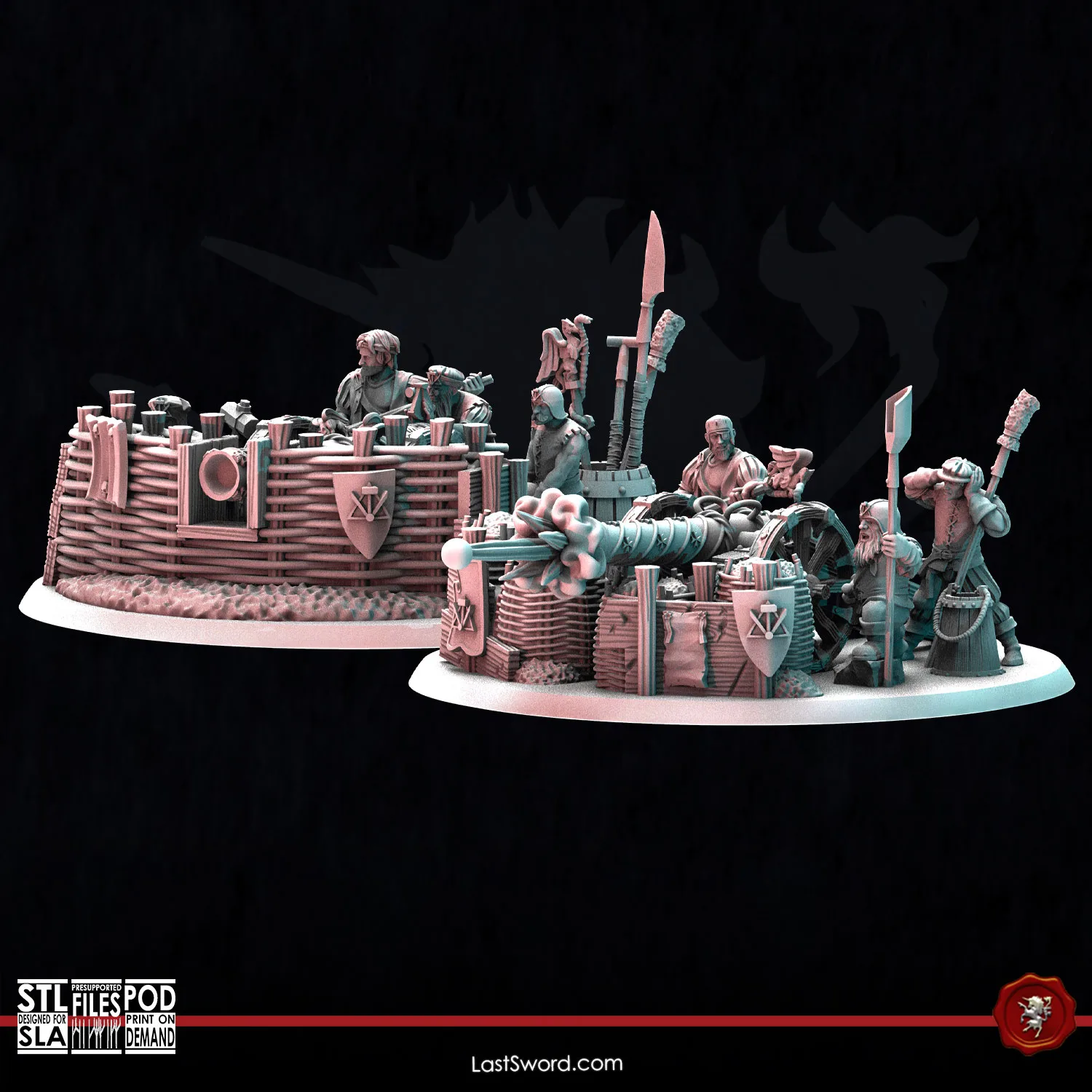 Cannons Battery | Last Sword Miniatures