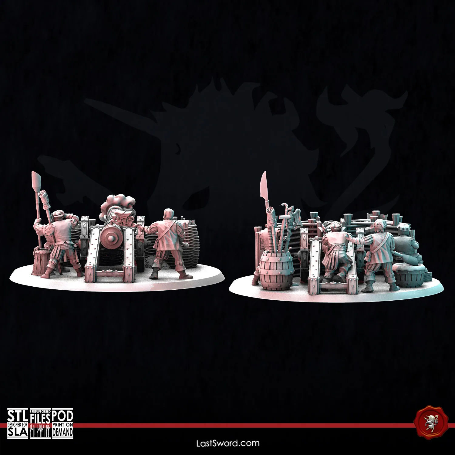 Cannons Battery | Last Sword Miniatures