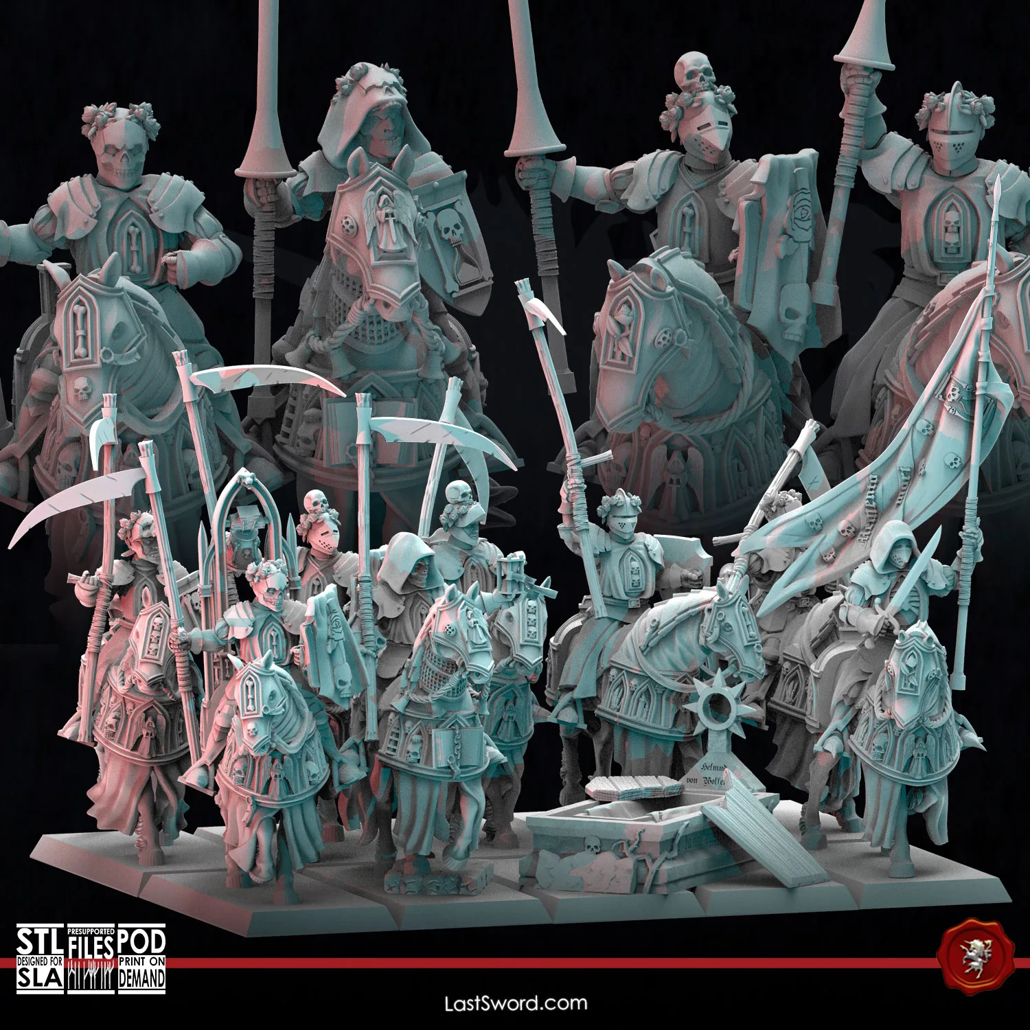 Knights Templar of Erebus | Last Sword Miniatures