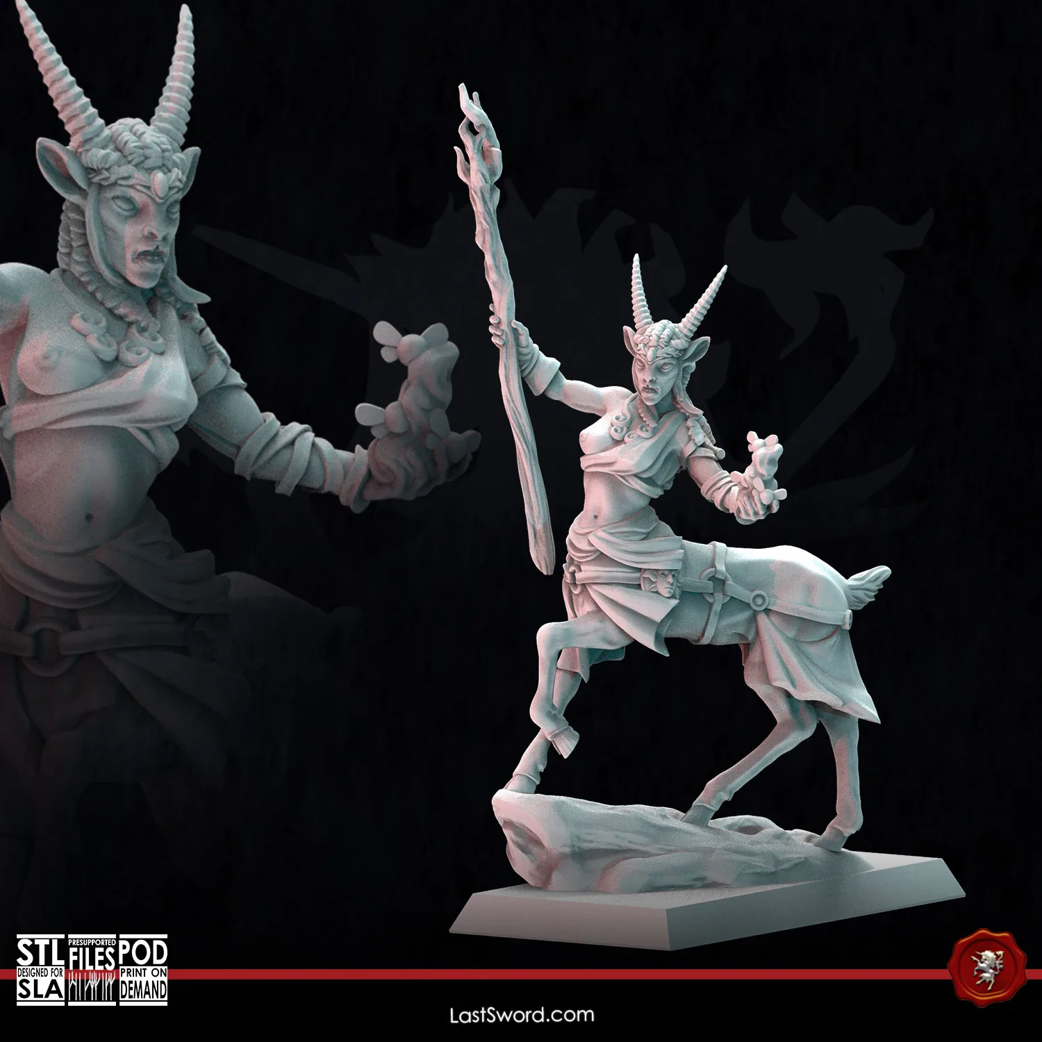 Wild Spellsinger | Last Sword Miniatures