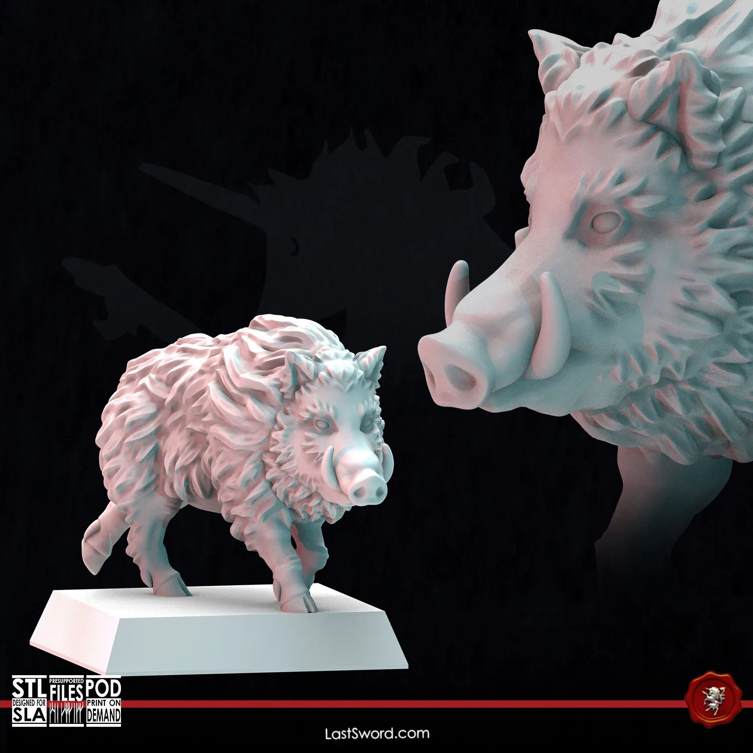 Wild Boar | Last Sword Miniatures