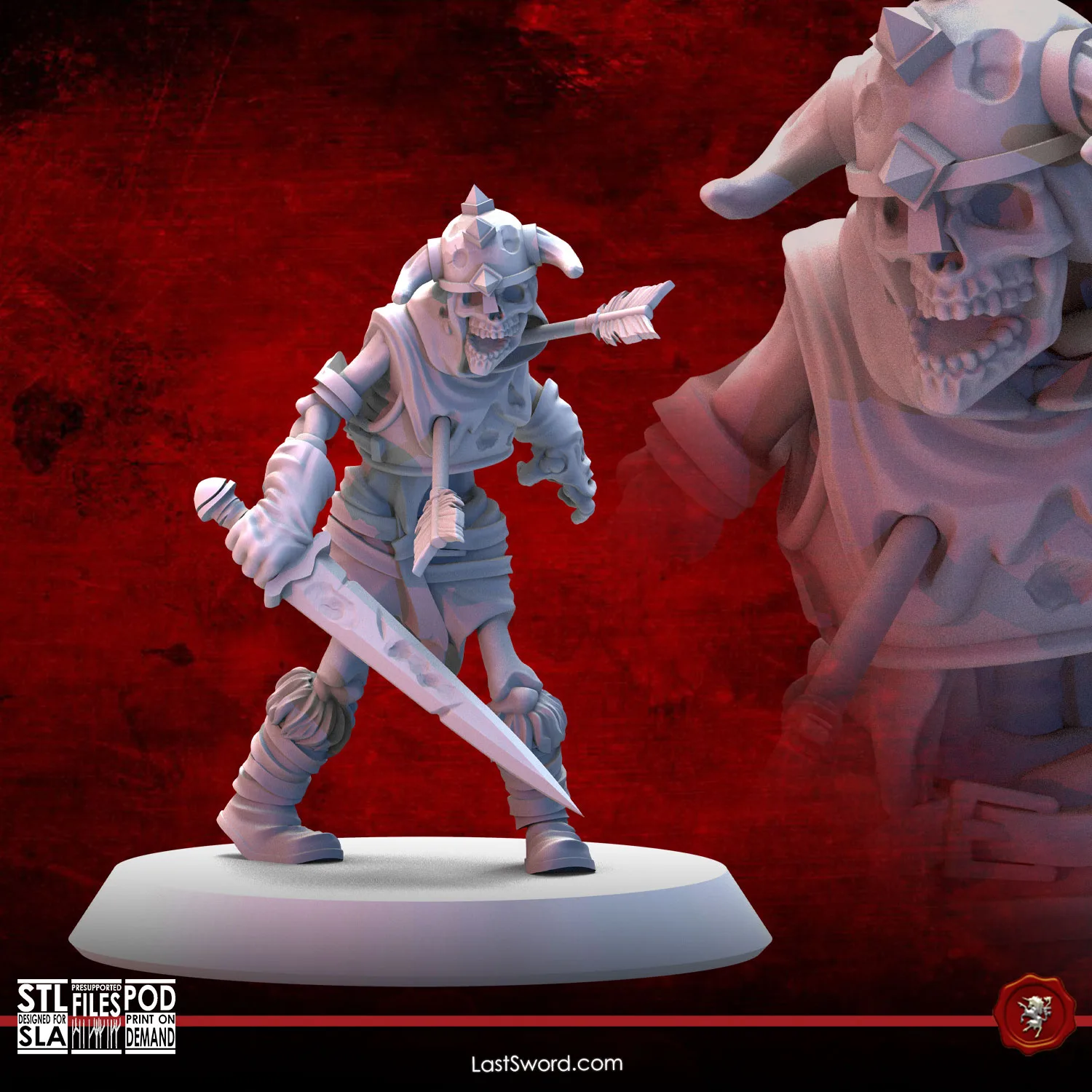 Sir Guillermus – Digital Files | Last Sword Miniatures