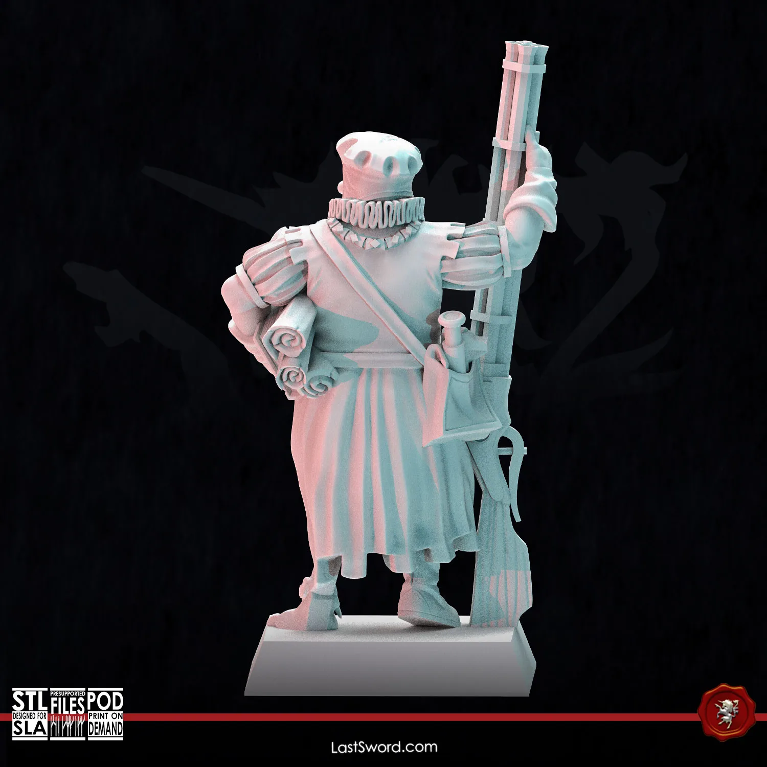 Engineer on foot | Last Sword Miniatures