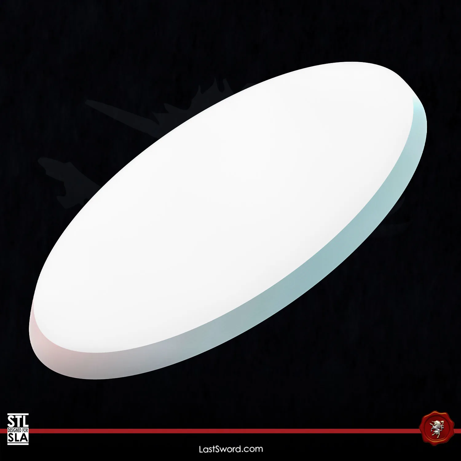 STL Plain Oval Bases | Last Sword Miniatures