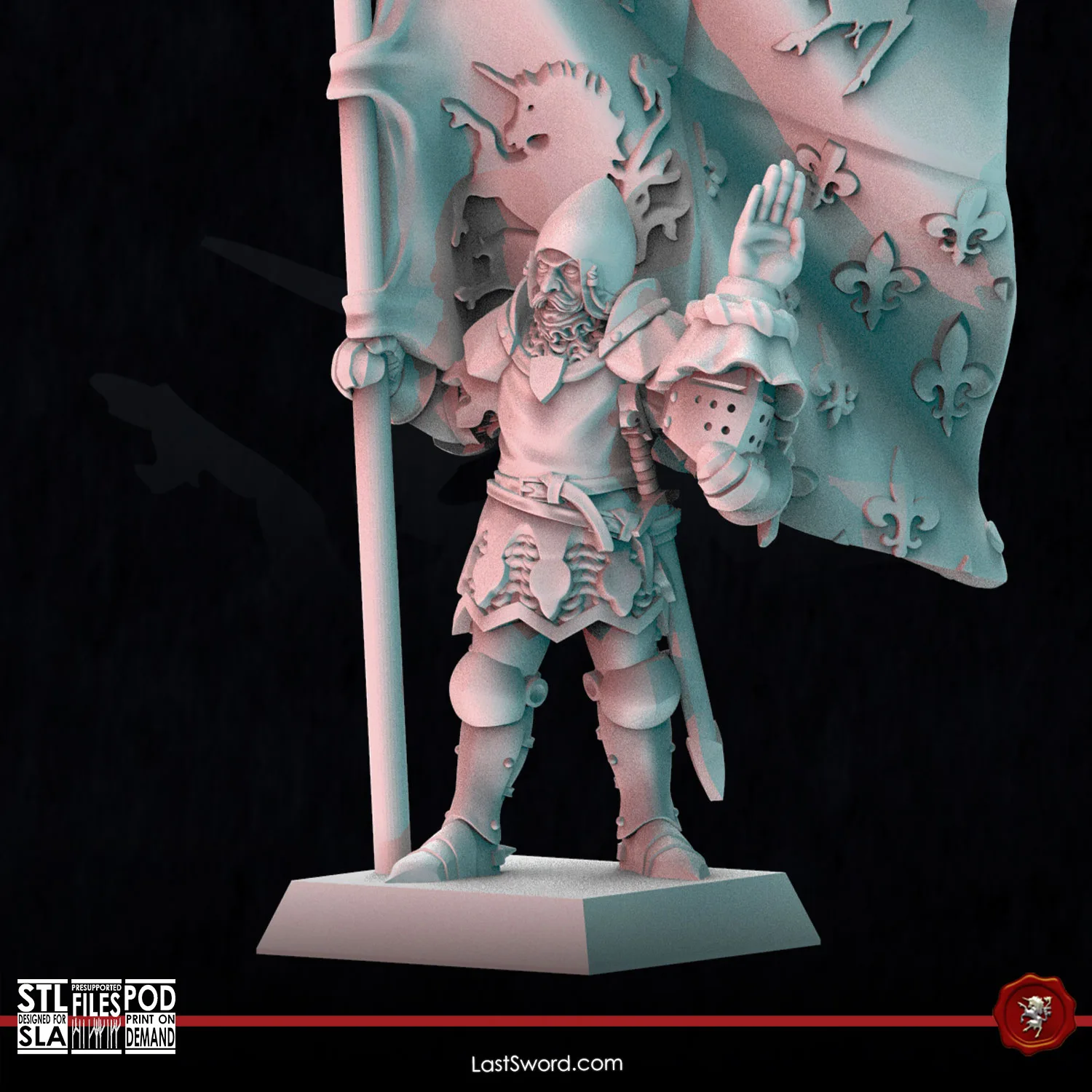 First Knight of Neverra | Last Sword Miniatures