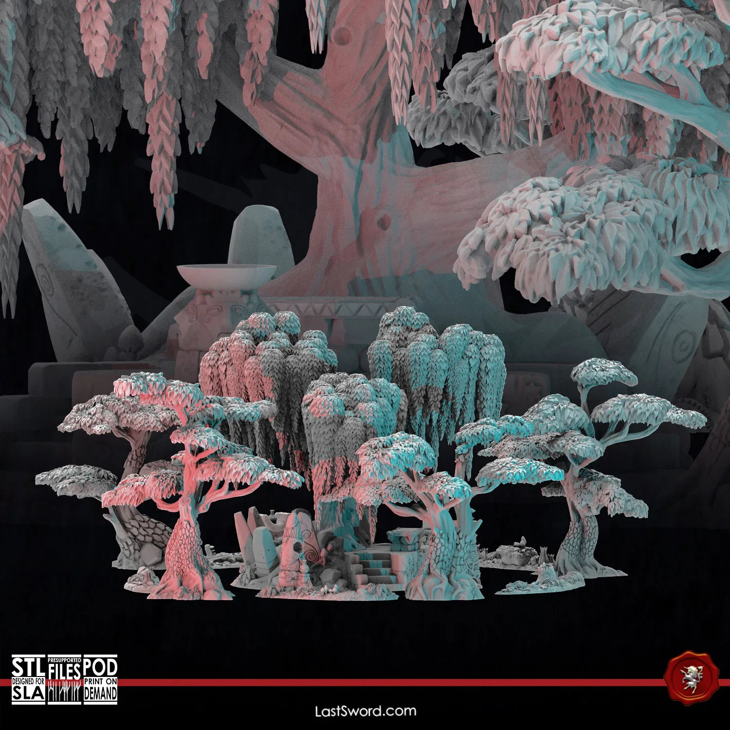 Nomen Betu Forest Pack | Last Sword Miniatures