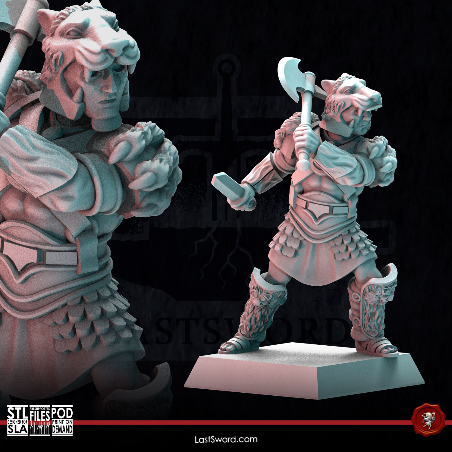 The Gaul, Gladiator | Last Sword Miniatures