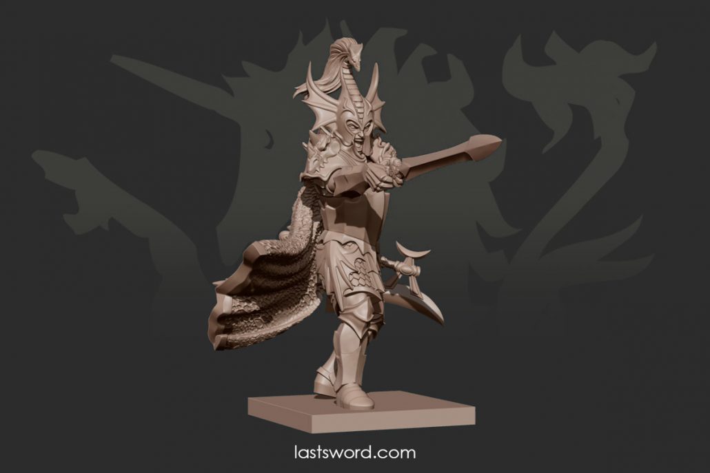Officer-High-Elf-Elven-Dragon-Guard-Lord-Commander-Warhammer-03 | Last ...